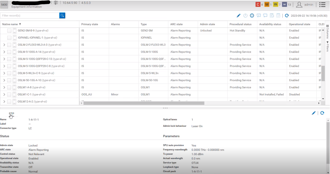 Mcp Trail Trace Configuration Option For 5430 Nodes On Mcp Ui