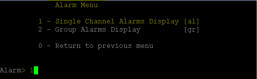 Ome 6500 How To Check Active Alarm On Wl5e Card From Debug