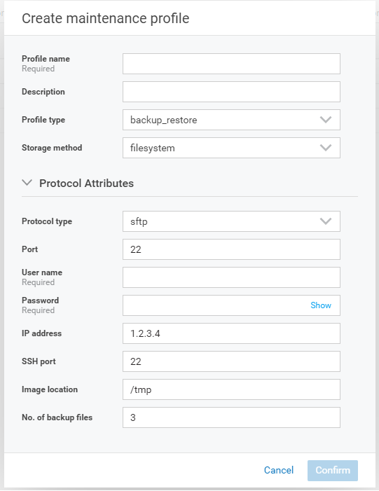 Mcp How To Create A Backup Schedule In Mcp