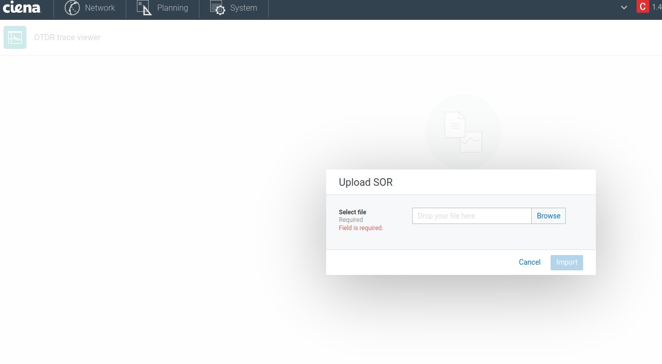6500 RLS : How to download an OTDR report file and open with MCP