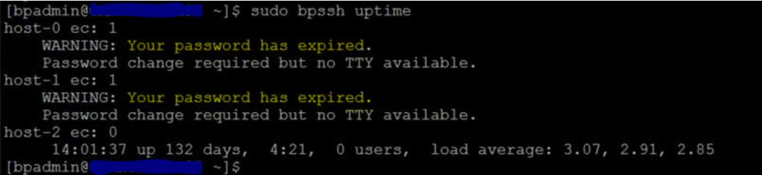 Mcp Mcp System Backup Fails In Multi Host Environment If Password Of Root User Is Expired On