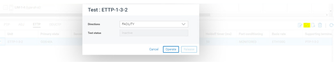 OME 6500: How to perform loop test (Facility and Terminal loop) for ...
