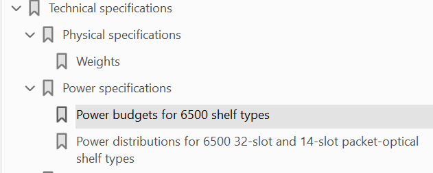 OME6500: How to calculate Power Requirement for 6500