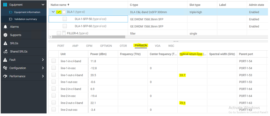 MCP: How to check ORL on an RLS node