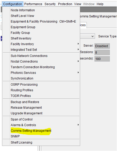OME 6500: How to enable/disable FTP server from Site manager