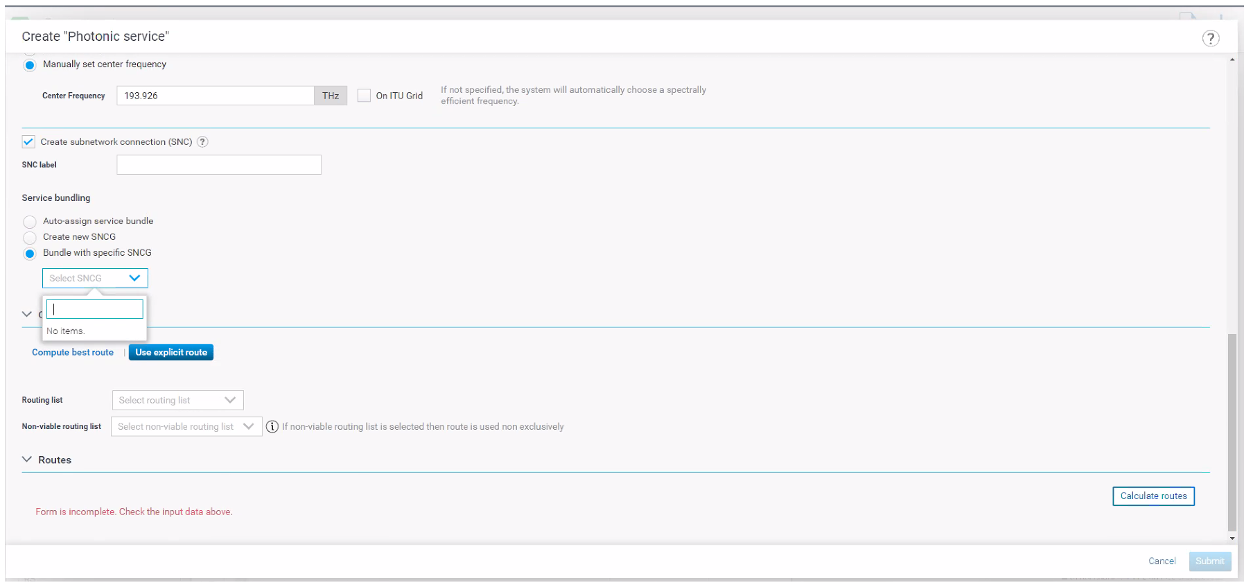 Mcp Sncg Is Missing In Service Bundling List In Create Photonic