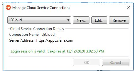 OnePlanner: Unable to run validation using Ciena server