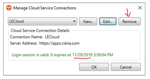 OnePlanner: Unable to run validation using Ciena server