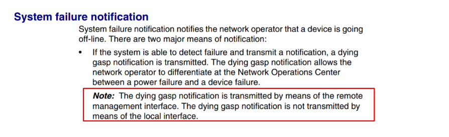 Mcp Why Are Dying Gasp Snmp Traps Not Being Received In Mcp After Cold