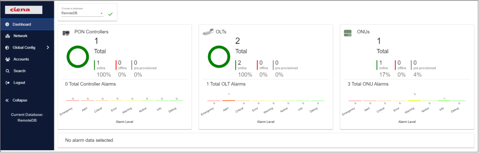MCMS: How to view OLT and ONU alarms in MCMS manager