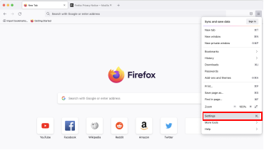 Configuring your web browser to allow pop-up windows
