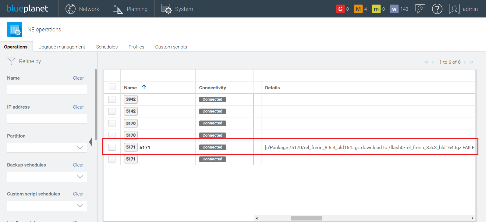 MCP: SAOS Upgrade fails on MCP with Error due to access permissions on ... MCP: SAOS Upgrade fails on MCP with Error due to access permissions on ...
