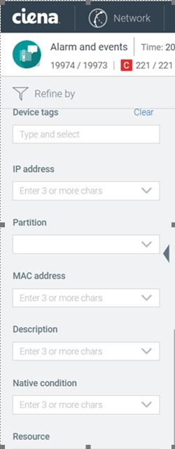 Mcp How To Filter Alarms On Partition Based In Mcp Gui