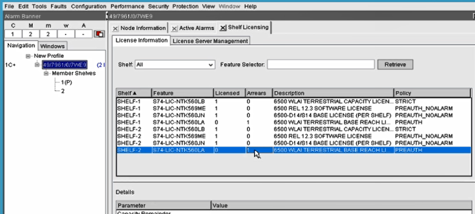 Mcp License Violation Alarm