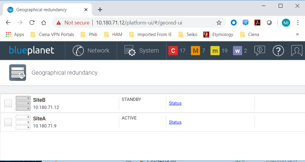 Mcp Buttons Missing From Network Elements Gui