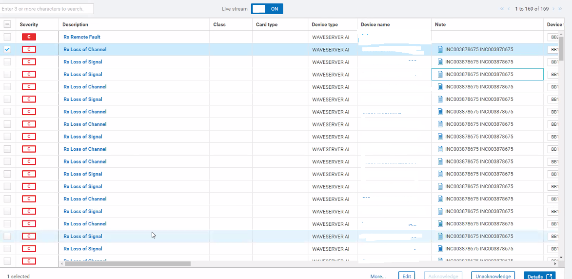 Mcp Active Alarm Notes Got Erased After Alarm Is Cleared And Moved To