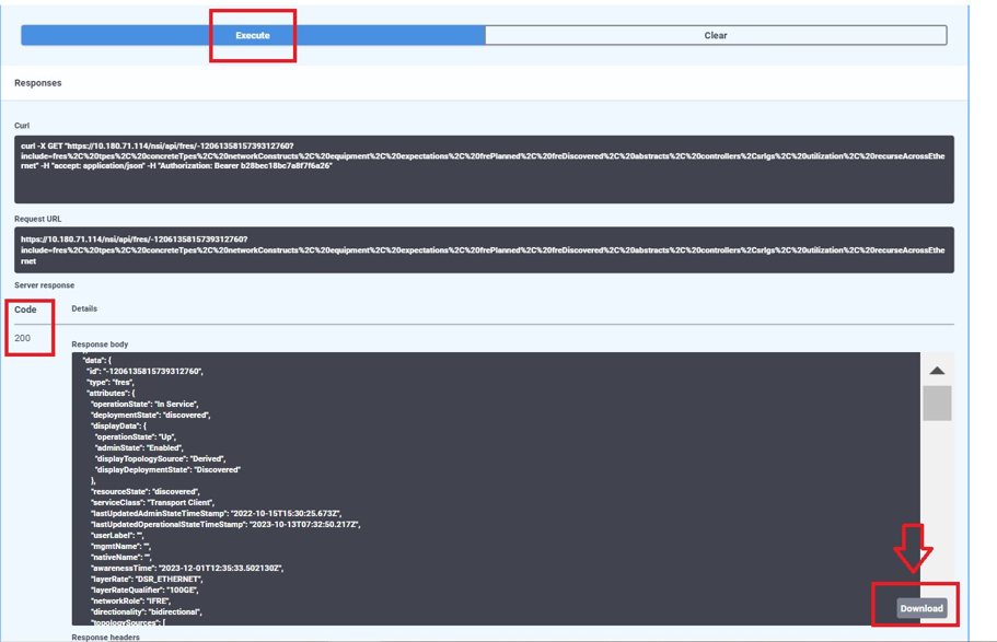 Mcp How To Fetch Optical Services Data Through Api
