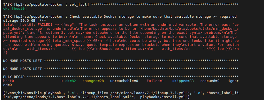 MCP: Greenfield installation of MCP Rel 7.1 failing on Oracle Linux 8.x